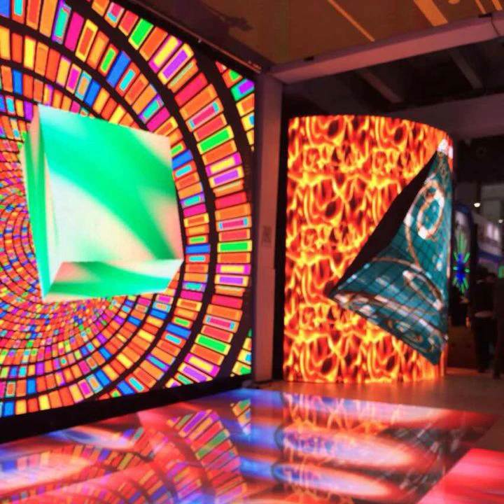 Écran Publicitaire Intérieur Led 2m2 4m2 6m2 9m2 12m2 Restaurant P5 P4 ...