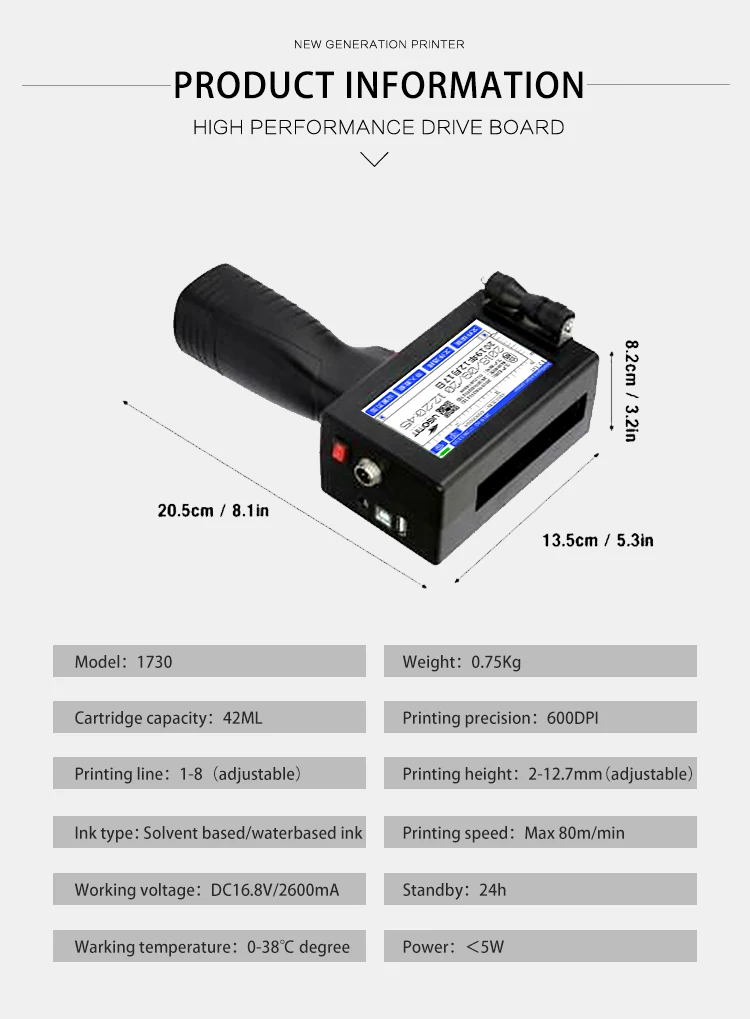 Chinese Electronic Date And Time Jet Stamp Machine Inkjet Printer For ...