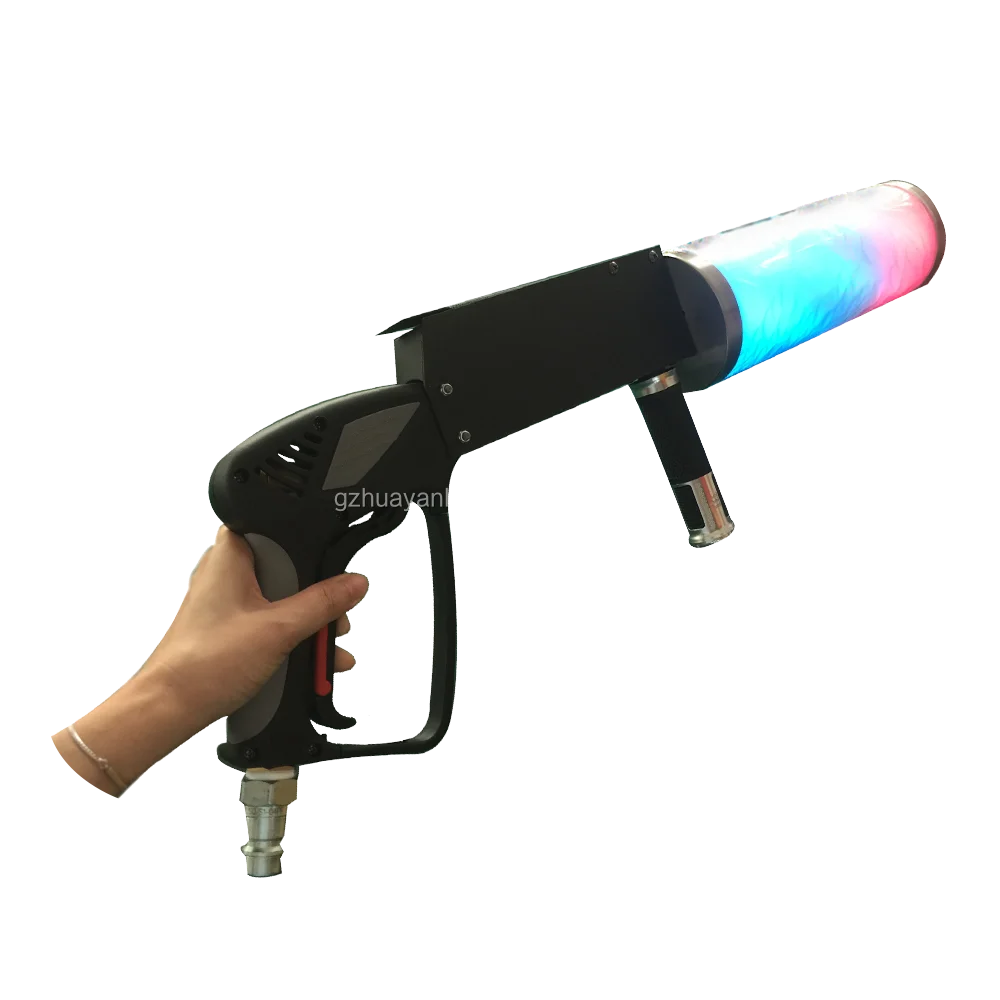 Handheld Led Co2 Gun Rgb Jet Machine Special Effects Co2 Dj Stage Gun ...