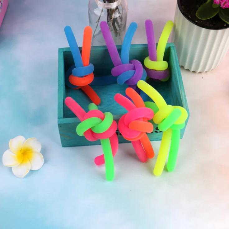 Stretchable & Flexible Stretchy String Fidget Sensory Toys For Relaxing ...