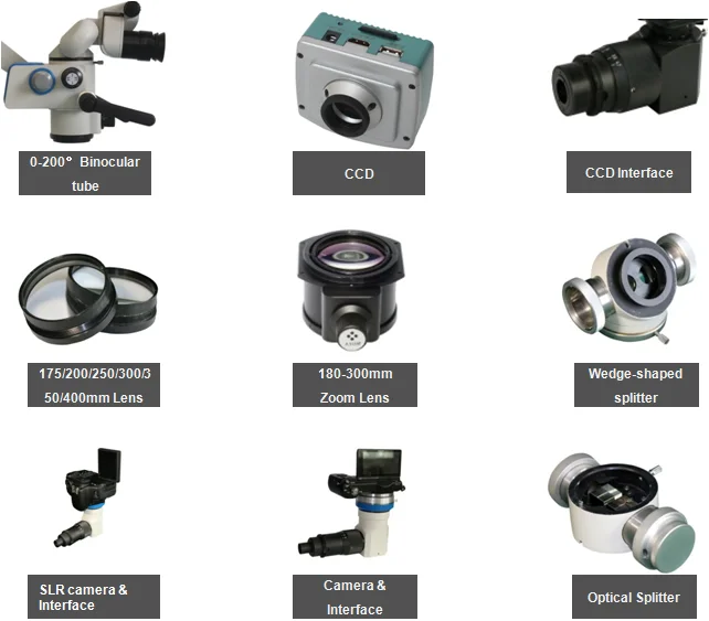 3A High Resolution Ophthalmic Ophthalmology Eye Microscope