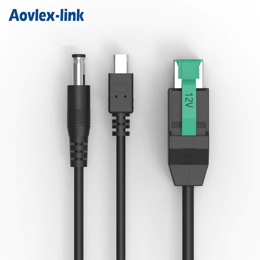 High Quality 12 Volt Powered Usb Plugs And Sockets To Hosiden 3 Pin ...