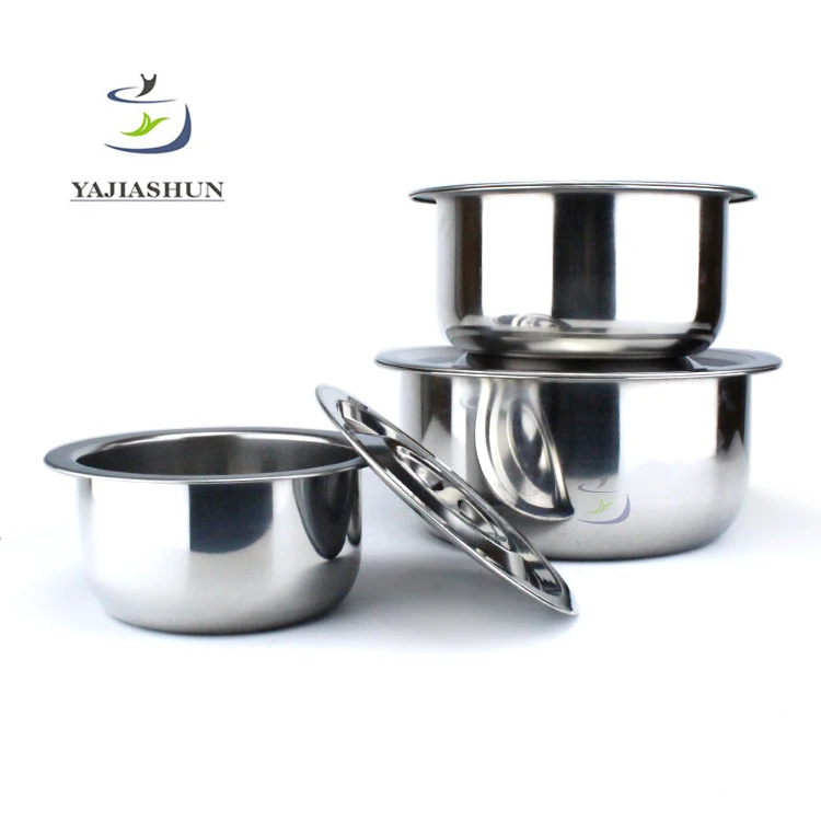 6PCS Thailand Curry Cooking Pot Set - Stainless Steel