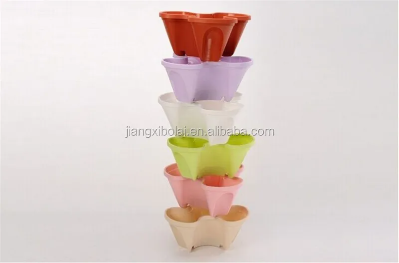 Stackable Hydroponic Plant Pots - Perfect for Garden Decor