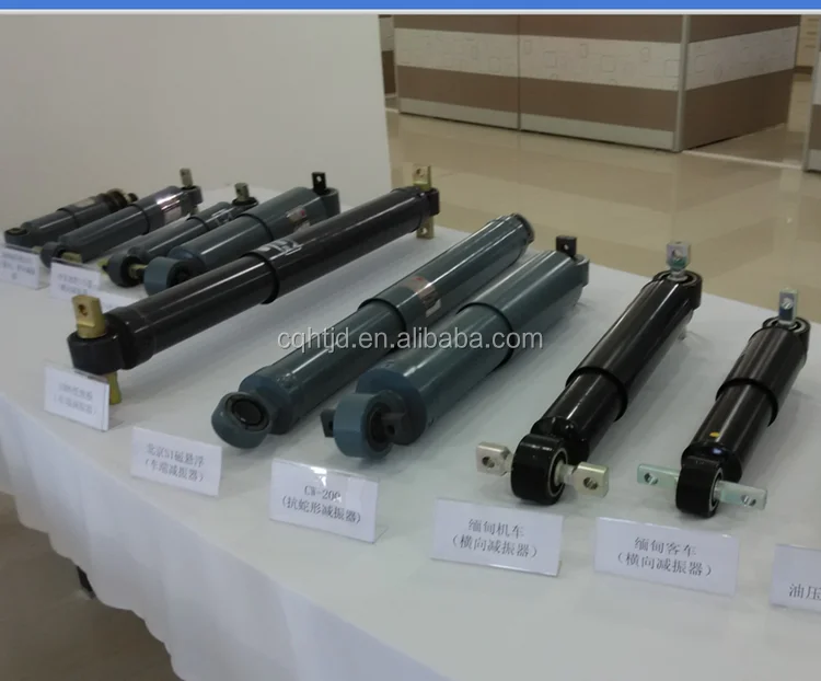 Railway Hydraulic Vibration Damper For Bogie Train - Buy Vibration ...