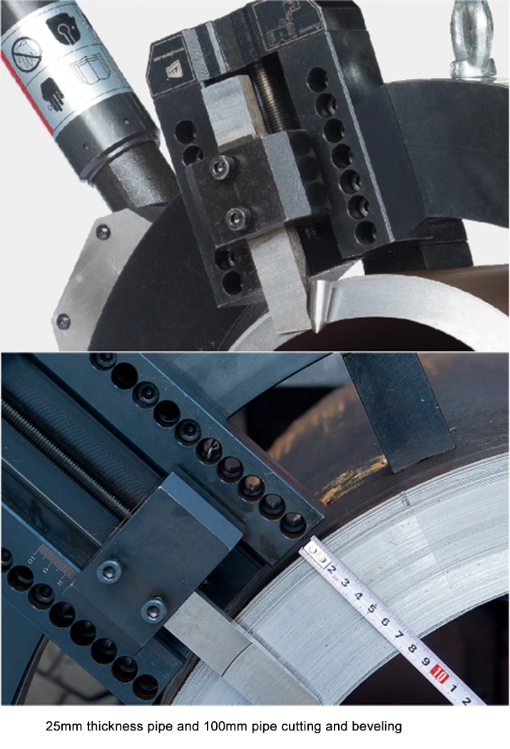 External Mounted Portable Nc Pipe Cutting Beveling Machine - Buy Nc ...