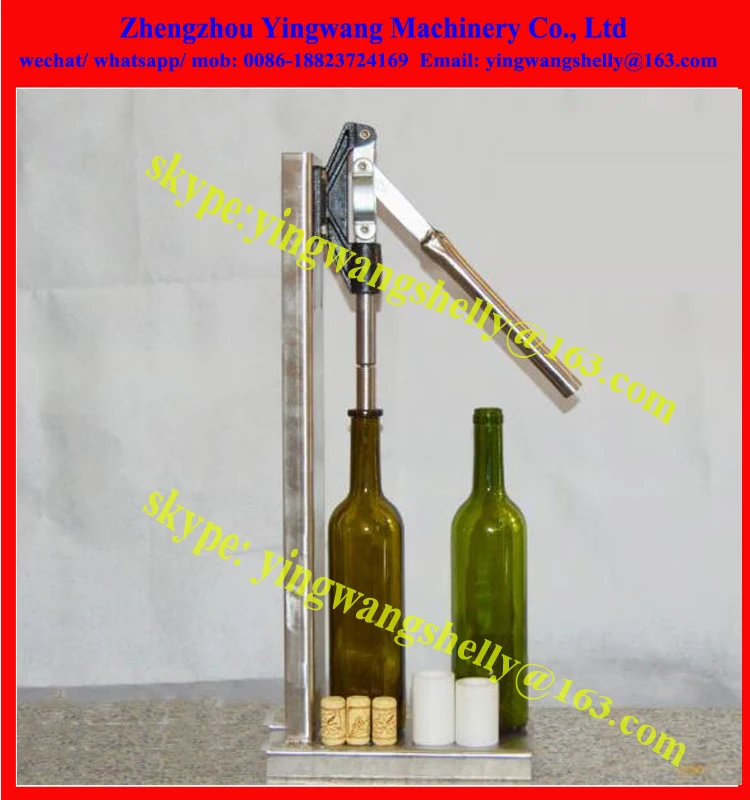 Stainless Steel Corker - Efficient Wine Bottle Stopper