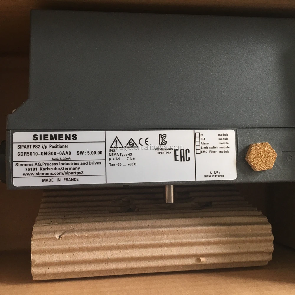 Original Siemens Positioner,Siemens Valve Positioner 6dr5010 - Buy ...