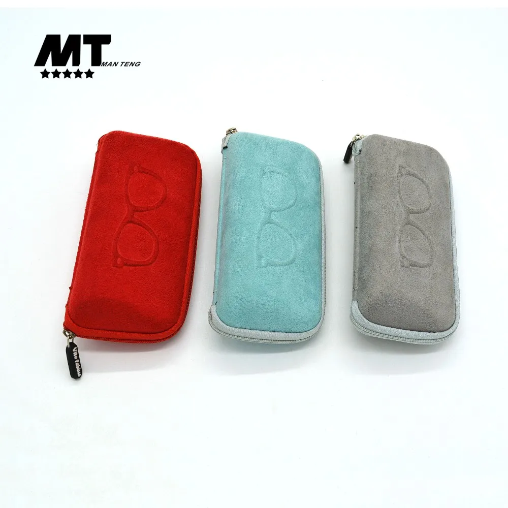 Black Lay Flat Triangle Eyeglass Case Folding Glasses Case - Buy ...