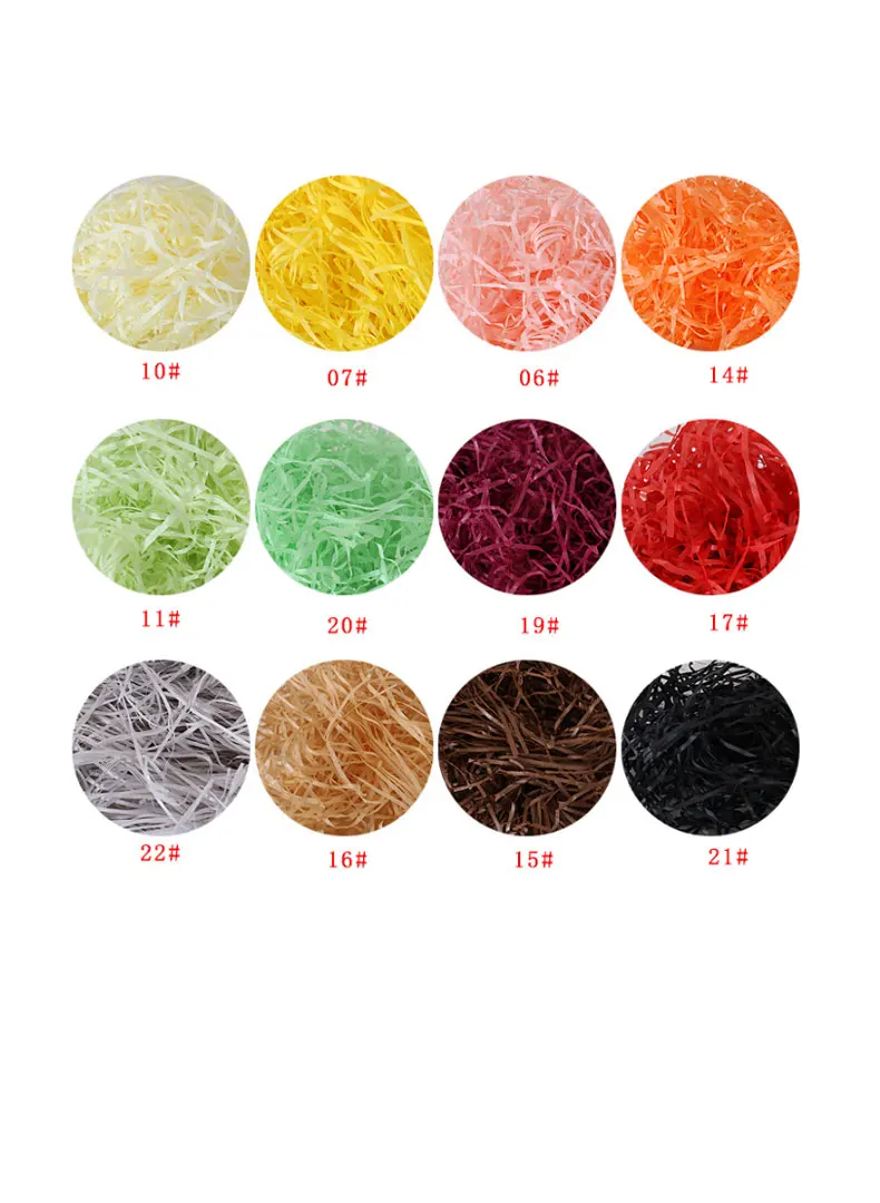 Wholesale Black Shredded Paper for Gift & Craft Uses