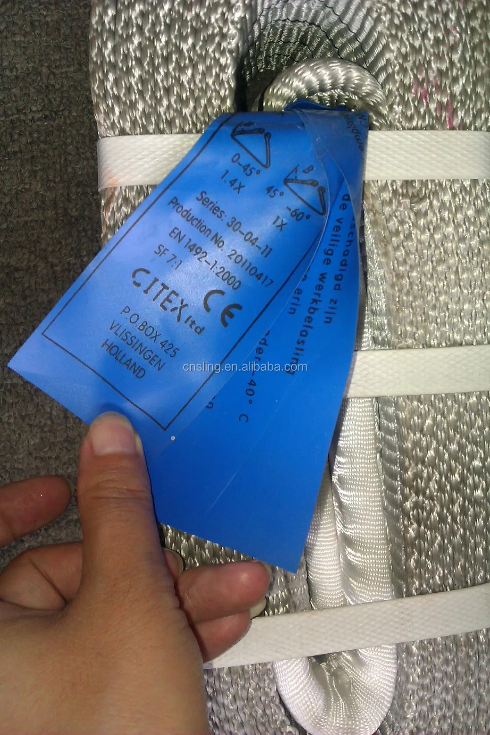 PVC LABEL for Webbing Sling - Durable & Versatile Solutions