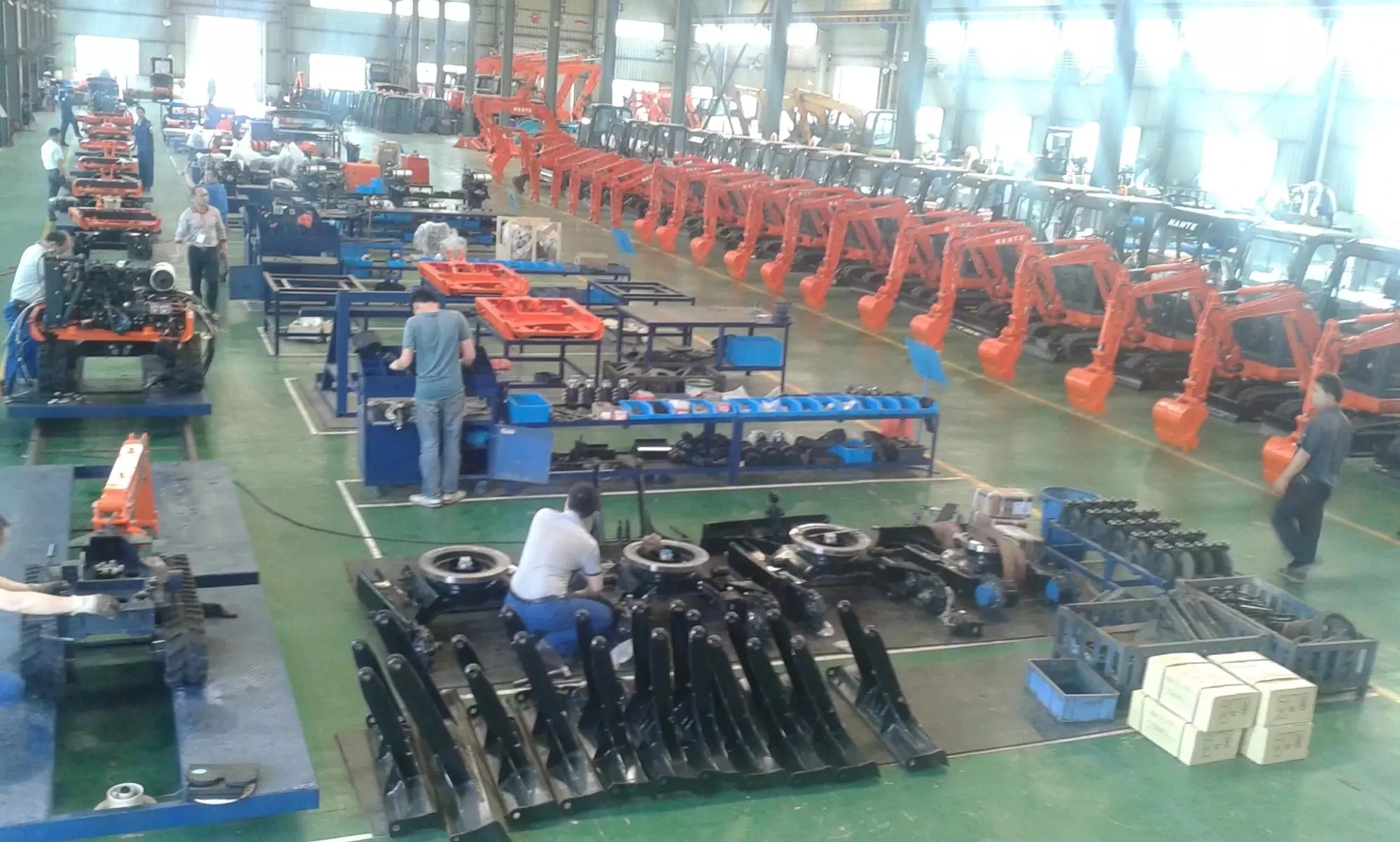 Small Mini Excavator 1000kg Fully Hydraulic Digger/digging Machine ...