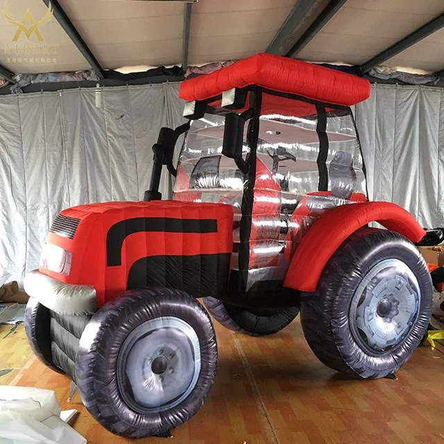 Customized Inflatable Tractor - Buy Tractor Christmas Inflatable ...