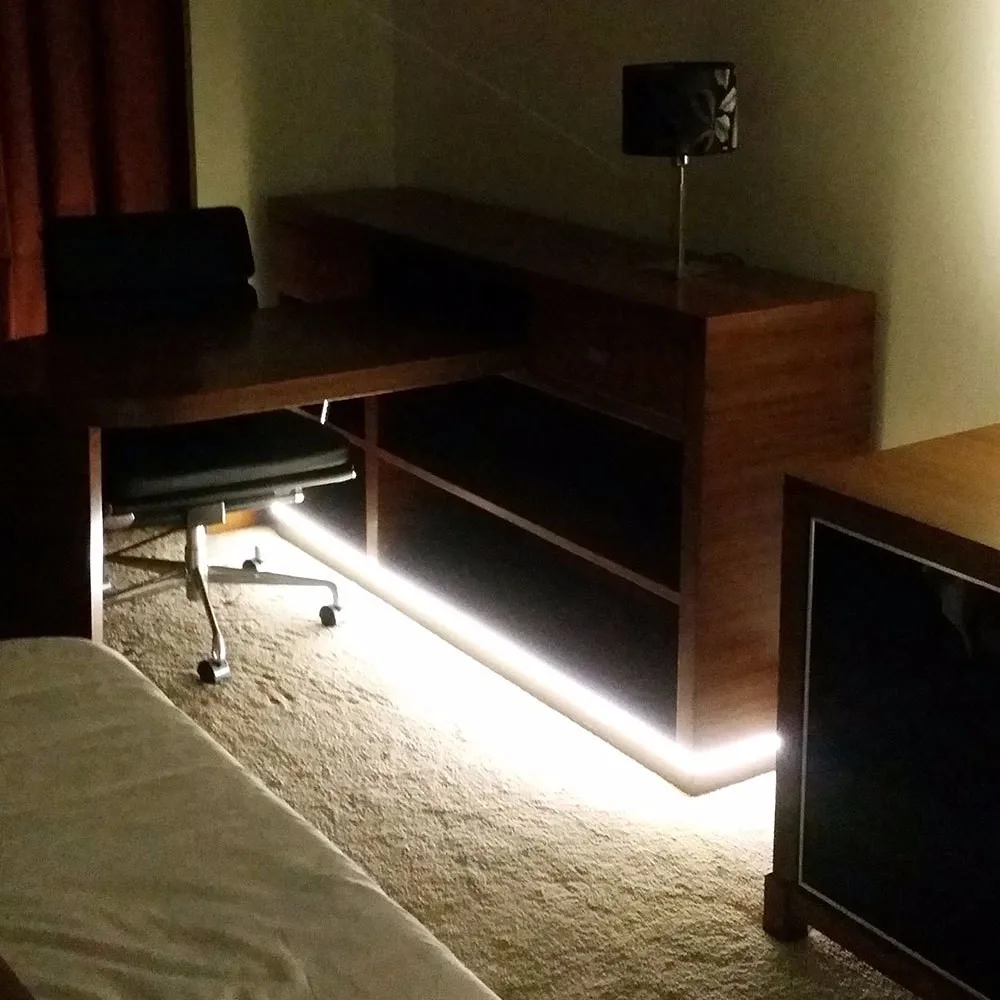 Smart Digital Led Motion Activated Under Bed Lighting System With ...