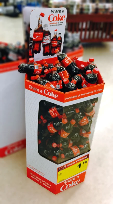 Advertising Cardboard Square Dump Bin, Supermarket Promotion Cardboard ...