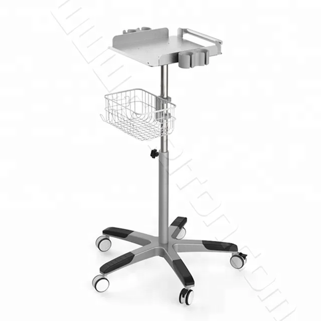 Height Adjustable Mobile Trolley/computer Ecg Machine - Buy Portable ...