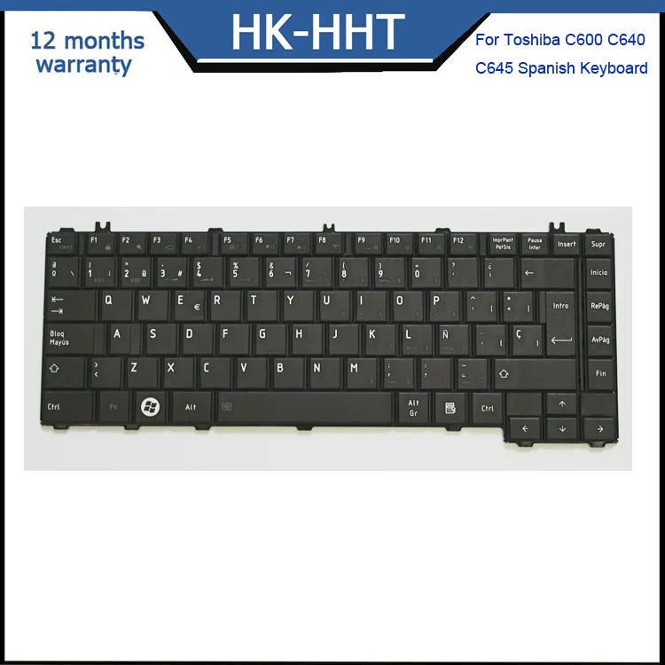 New Keyboard For Toshiba Satellite C600d C640 L640 L640d C645 L645 ...