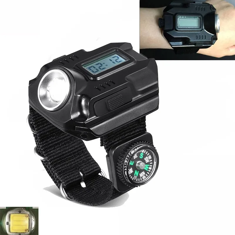 Watches Wrist Led Flashlight,Ml0002,Night Running Led Wrist Lamp ...