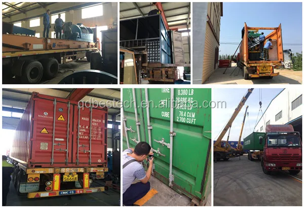 Tunnel Type Continuous Feed Wire Mesh Belt Shot Blasting Machine For ...