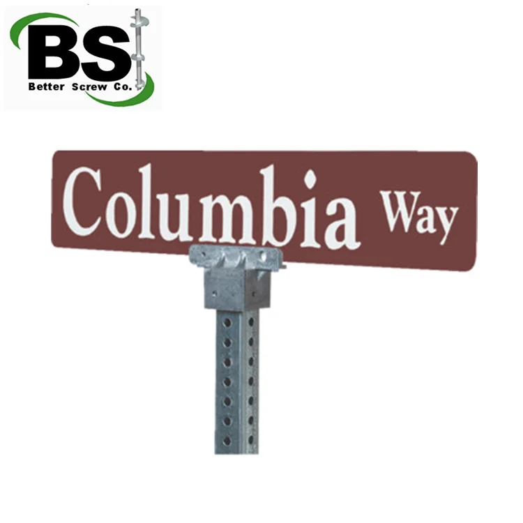 Perforated Square Steel Tube Anchors Telespar Square Sign Post - Buy ...
