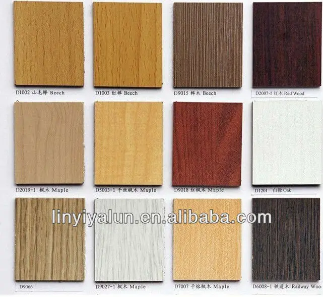 Cherry Melamine Laminated MDF Board: Ideal for Furniture and Decoration