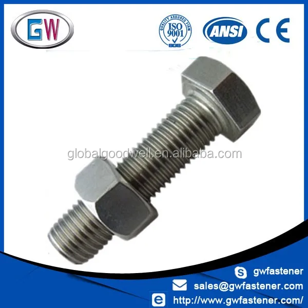 A4 80 Stainless Steel 316l Bolts And Nuts - Buy 316l Bolts And Nuts ...