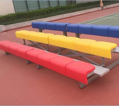 Gym Audience Metal Steel Seating Portable Team Bench Stadium Seats For ...