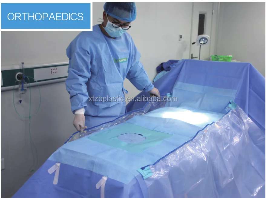 General Surgical Draping System Minor Procedure Surgery Incision Drape ...