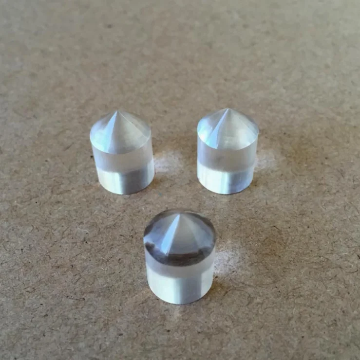 Custom Optical Glass Plano Convex Conical Lenses