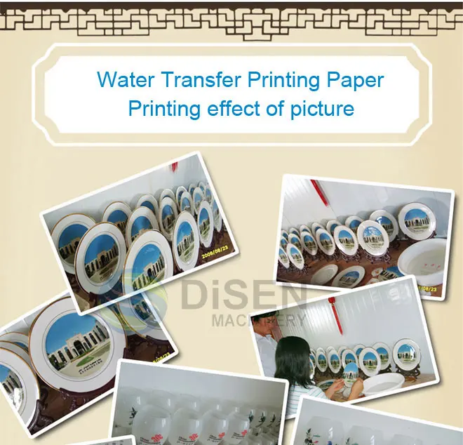 Screen Printing Water Transfer Decal Paper Printing Machine Wholesale