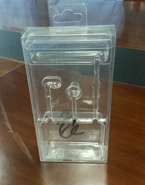 Custom Earphone Blister Packaging With Paper Card Plastic Clamshell ...
