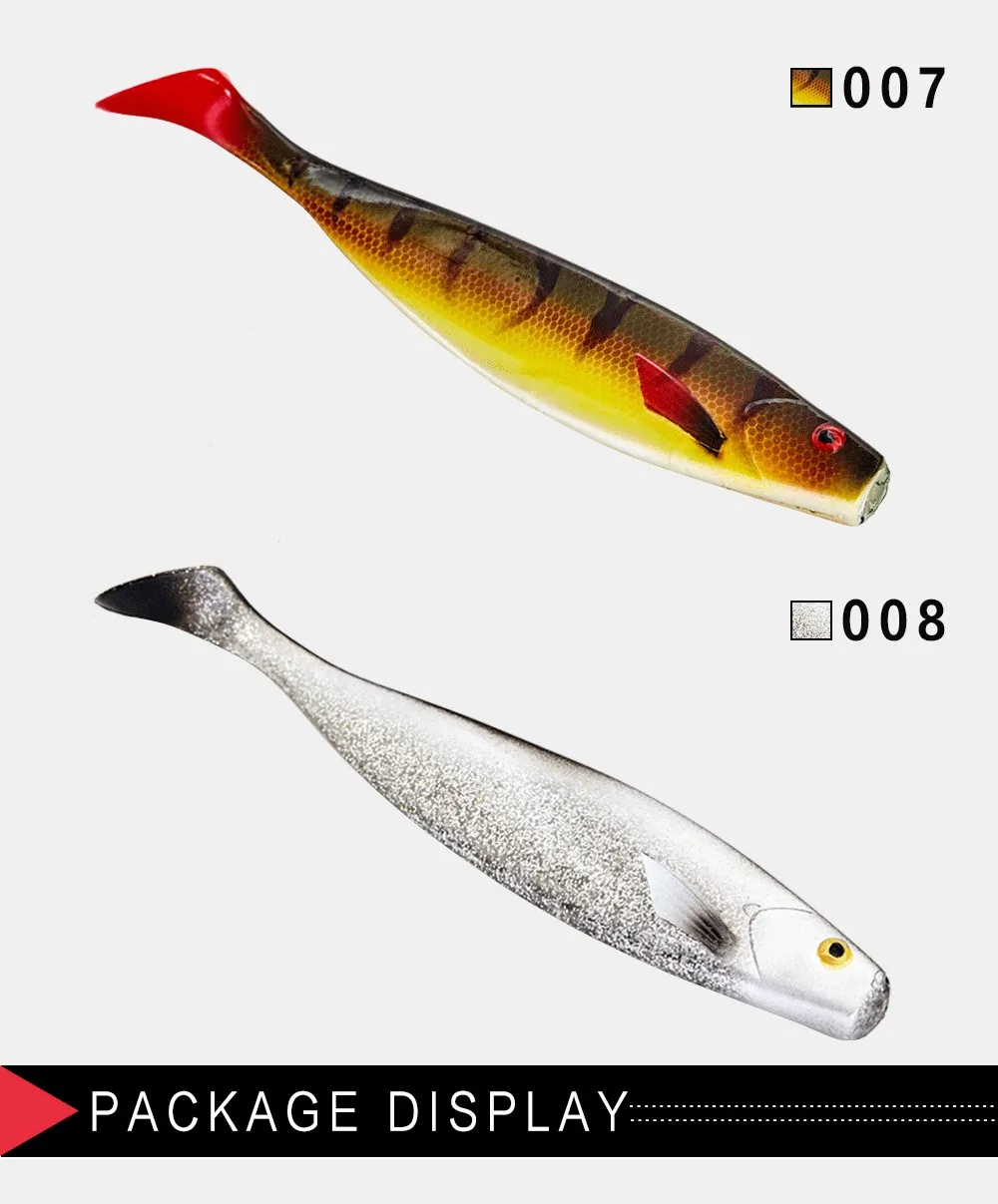 Hunthouse 180mm 42g Fishing Bait Lure T Tail Lure Big Soft Bait - Buy ...