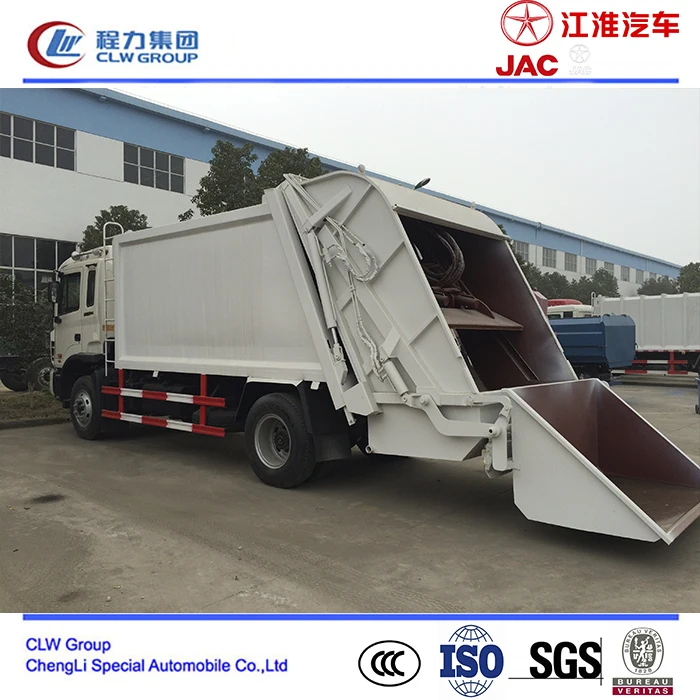 JAC 10 CBM Garbage Compactor - Efficient Waste Management