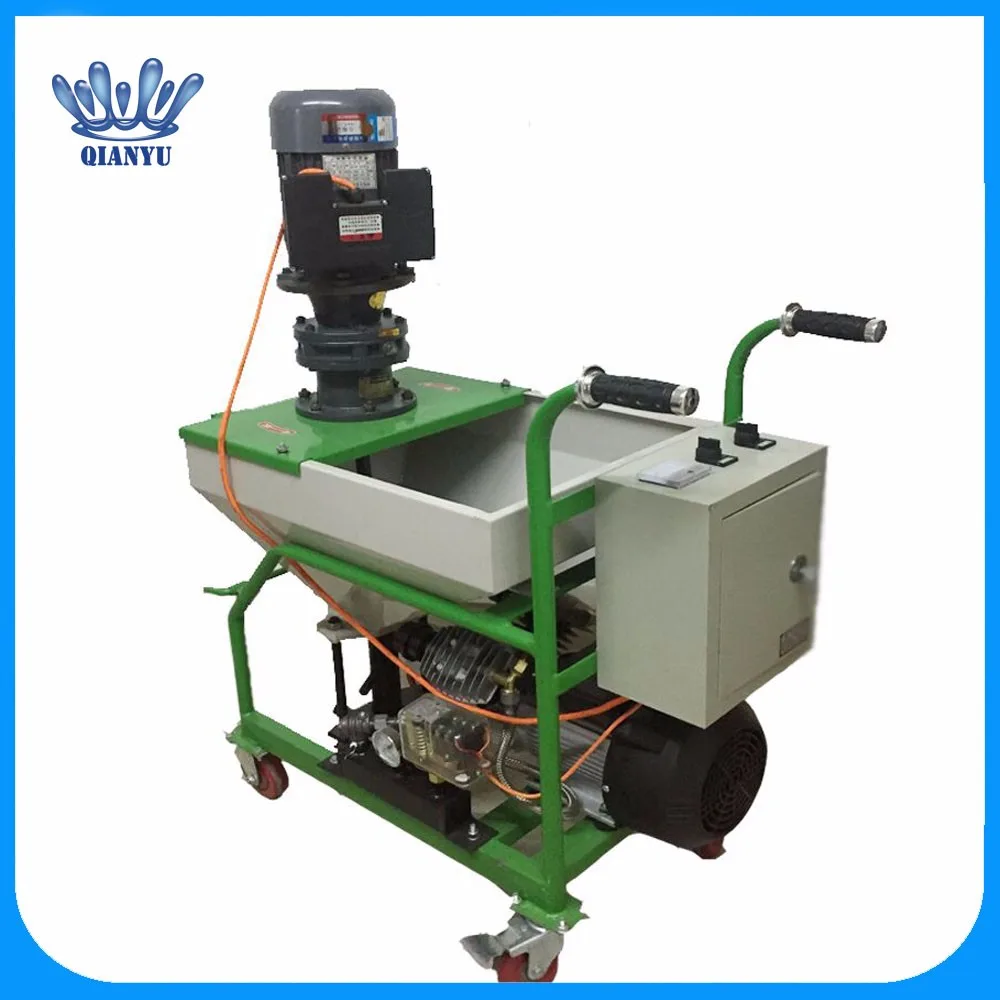 Cement Mortar Spray Machine Screw Putty Sprayer Cement Spraying Pump ...