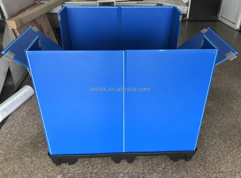AISTEK Plastic Bulk Pack Container - Medium Duty Gaylord Box