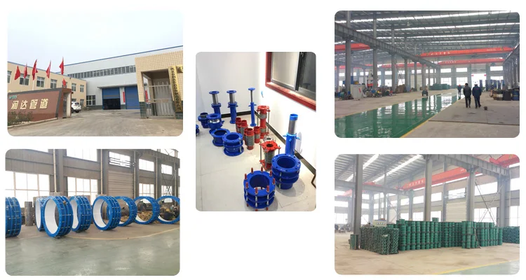 Ductile Iron Universal Flexible Connection Dresser Pipe Coupling Joint