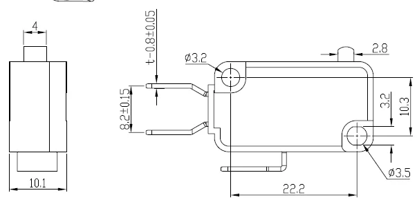 Wholesale micro switch t105 1e4,micro switch t105 1e4 Factories
