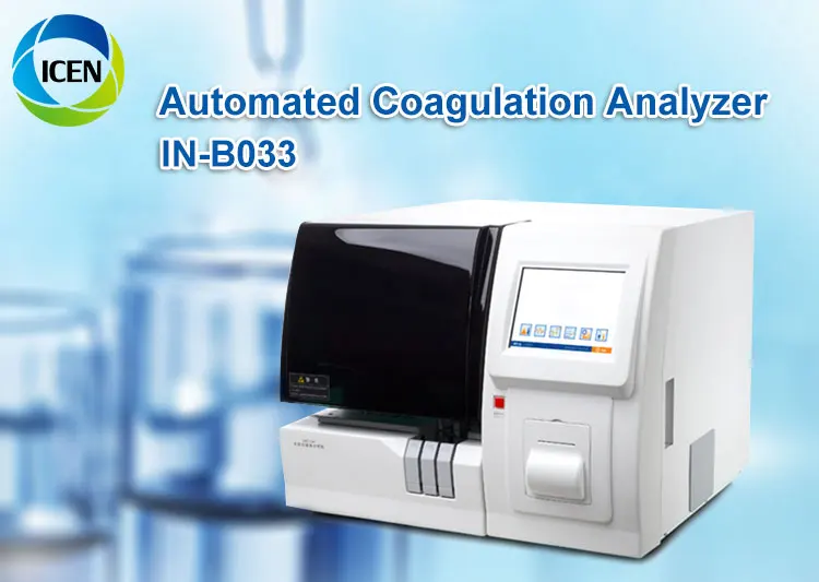 In-b033 Portable Automated Blood Coagulation Coagulometer Analyzer ...