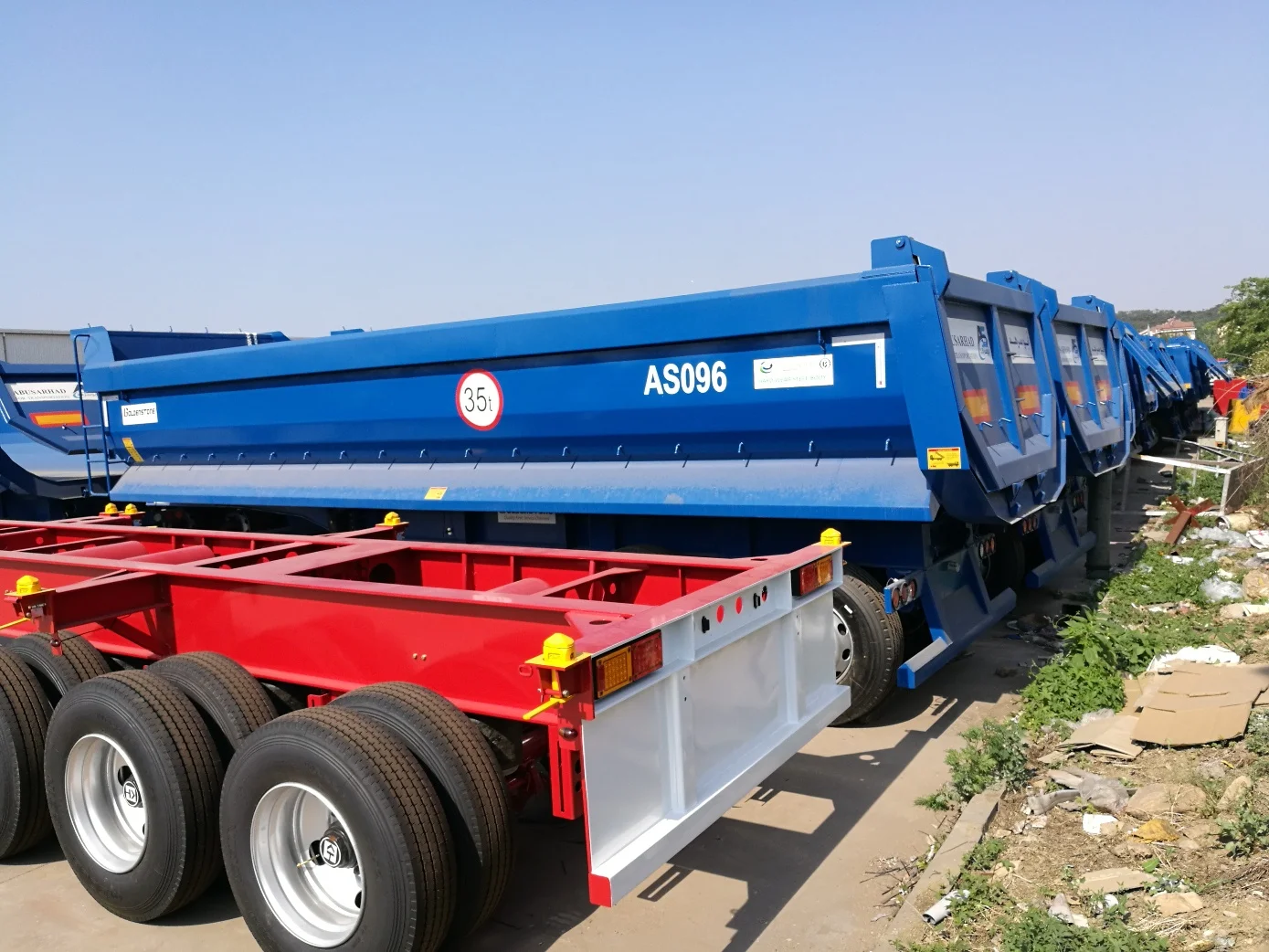 US & New Zealand DOT & ADR Standard 45ft Semi-Trailers Steel Aluminium ...