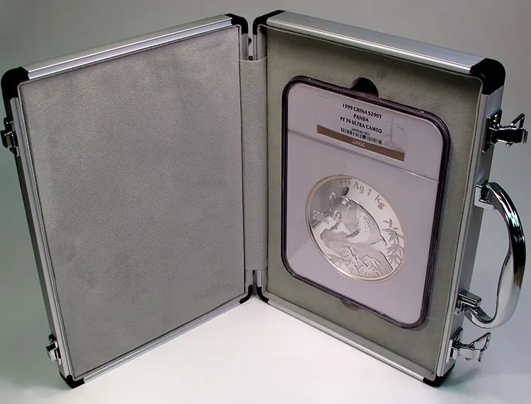 Aluminum Slab Case - 2 Large Ngc Slabs - Buy Aluminum Slab Case ...