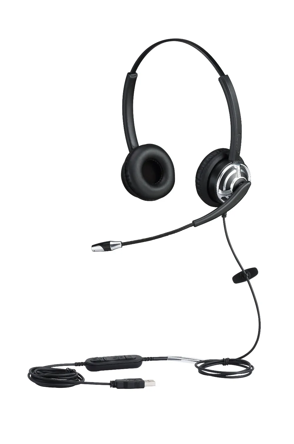 Cheap Call Center Usb Headset With Volume Control And Mute Switch ...