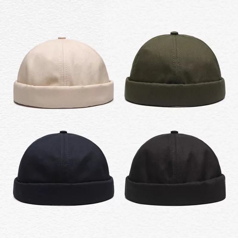100% Cotton Brimless Baseball Cap Without Brim Wholesale - Buy Baseball ...