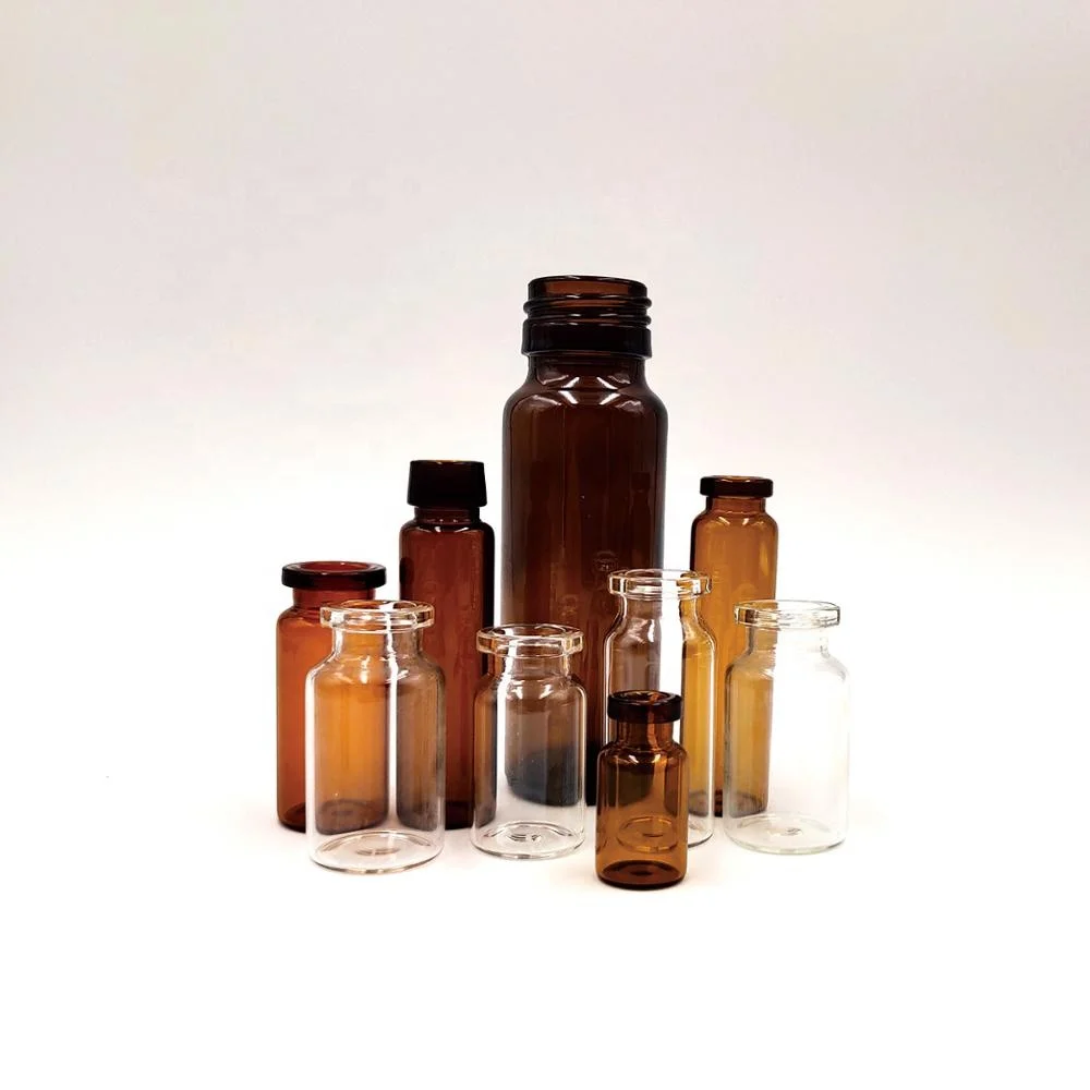 Pharmaceutical Clear Tubular Glass Medical Vials/bottle With Tear Off ...