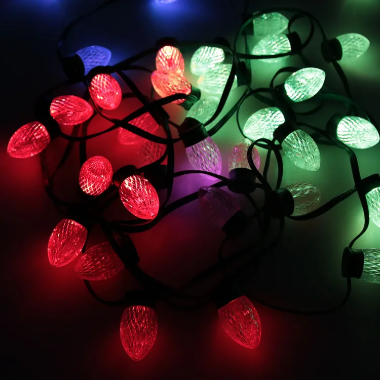12v Christmas Tree Curtain Ws2811 Rgb Pixel Led Light String Light ...