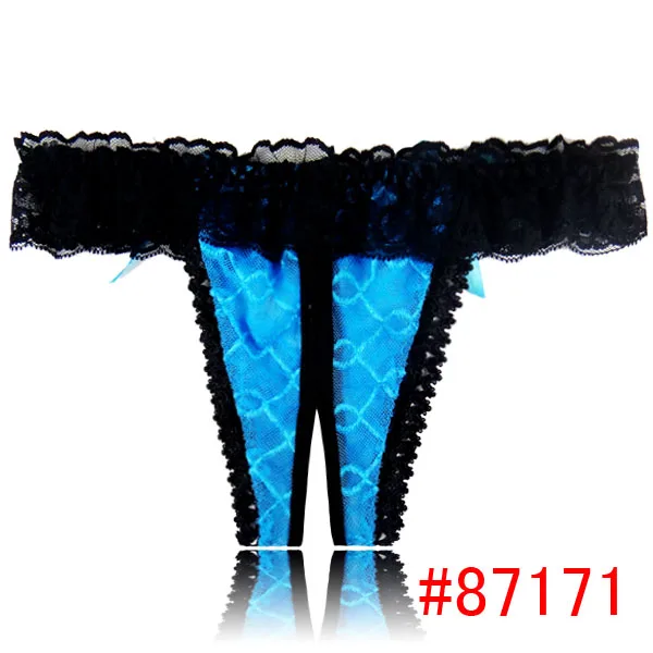 Crotchless G-string,T-back,Girl's Thong Front Oped Hot Underwear - Buy ...