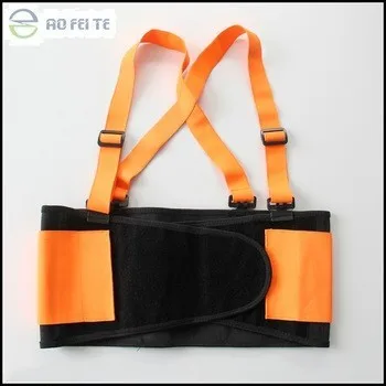 Reflective Safety Lifting Support Back Brace Belt - Buy Safety Lifting ...