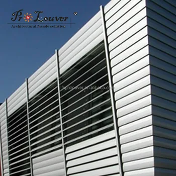 Aluminum Exterior Sun Shade Louver,Aluminum Sun Louvre - Buy Vertical ...