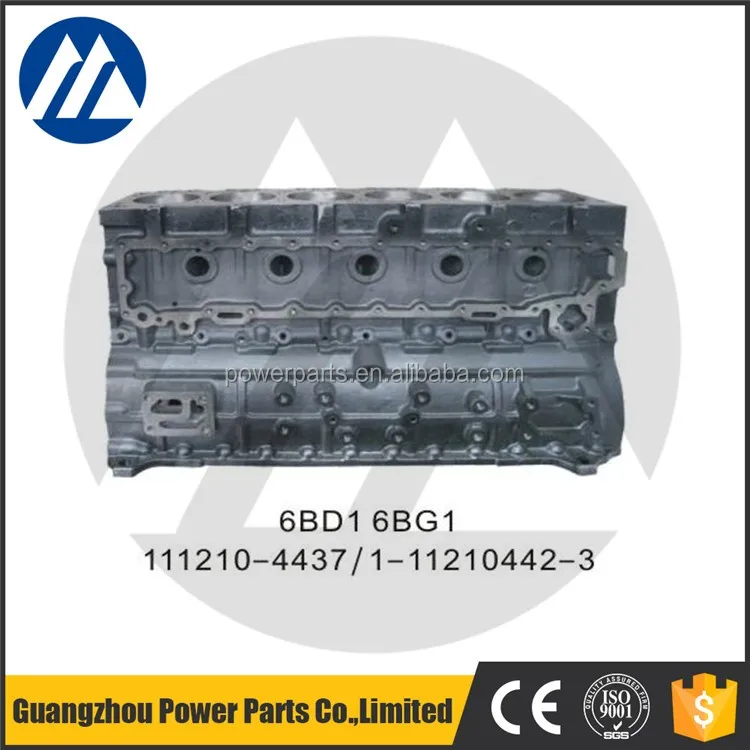 6bd1 6bg1 Cylinder Block 6bd1 6bg1 Engine Cylinder Block For Excavator ...