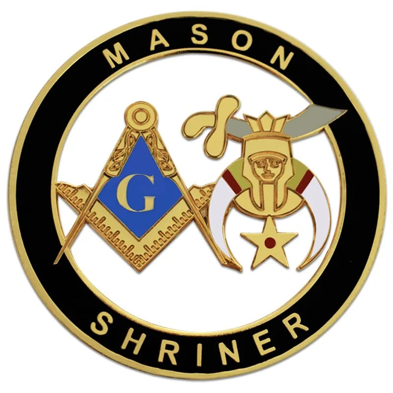 Custom Metal Masonic Sports Car Emblem Maker Badge Logo