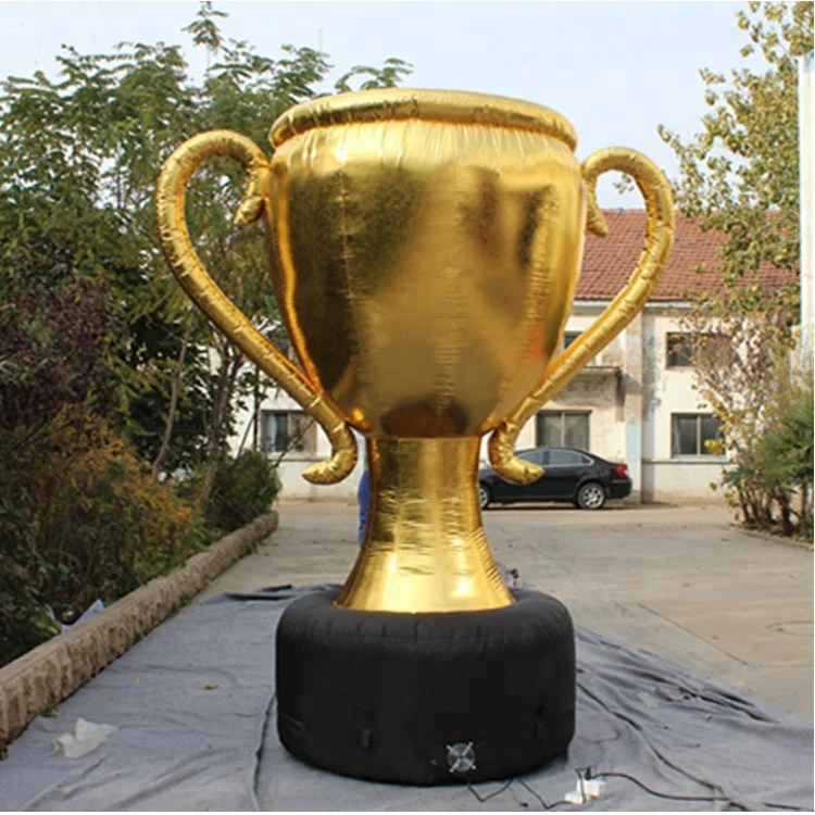 3m High Giant Golden Inflatable Trophy Advertising Trophy Inflatable ...